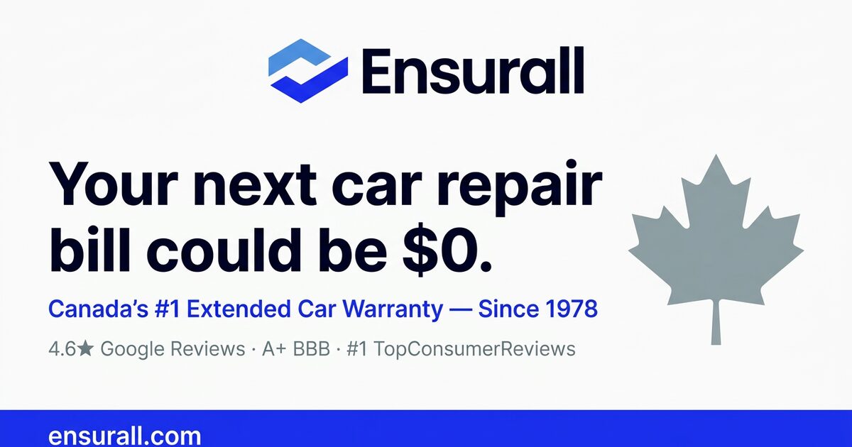 Extended Warranty Canada: 2026 Provider Comparison | Ensurall